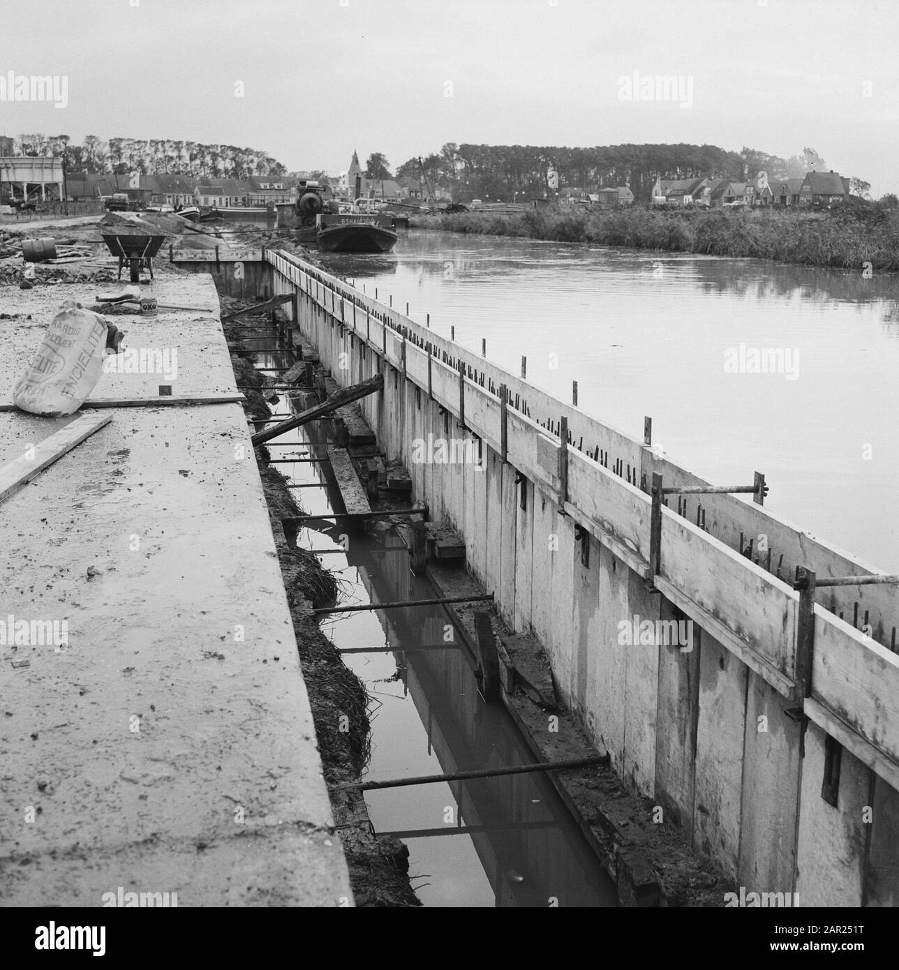 digging and improving canals, building bridges, improvements, port ...