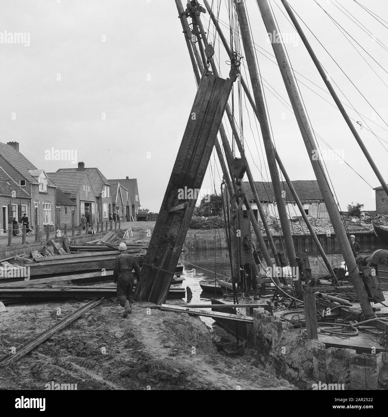 digging and improving canals, building bridges, improvements, port ...