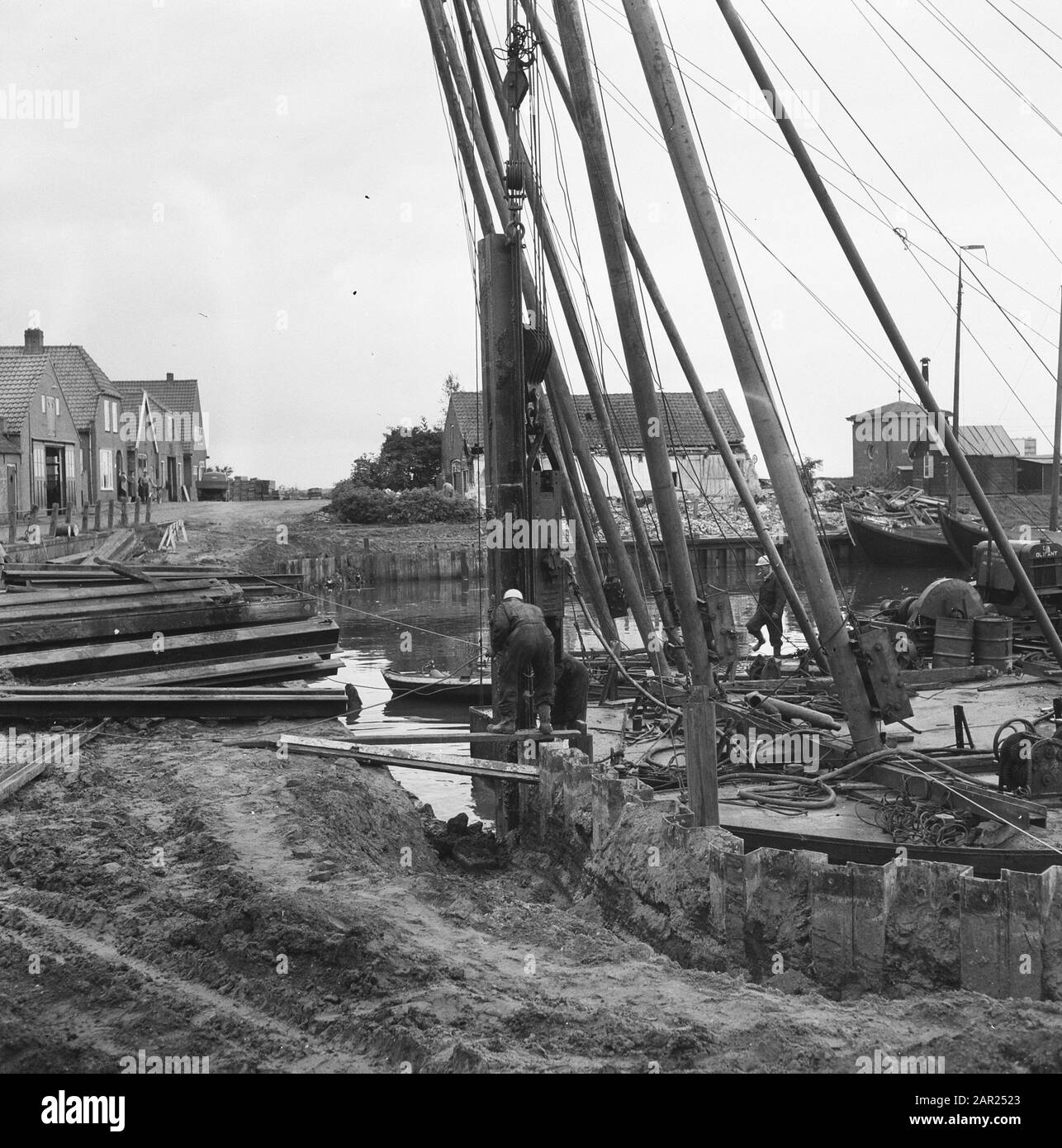 digging and improving canals, building bridges, improvements, port ...