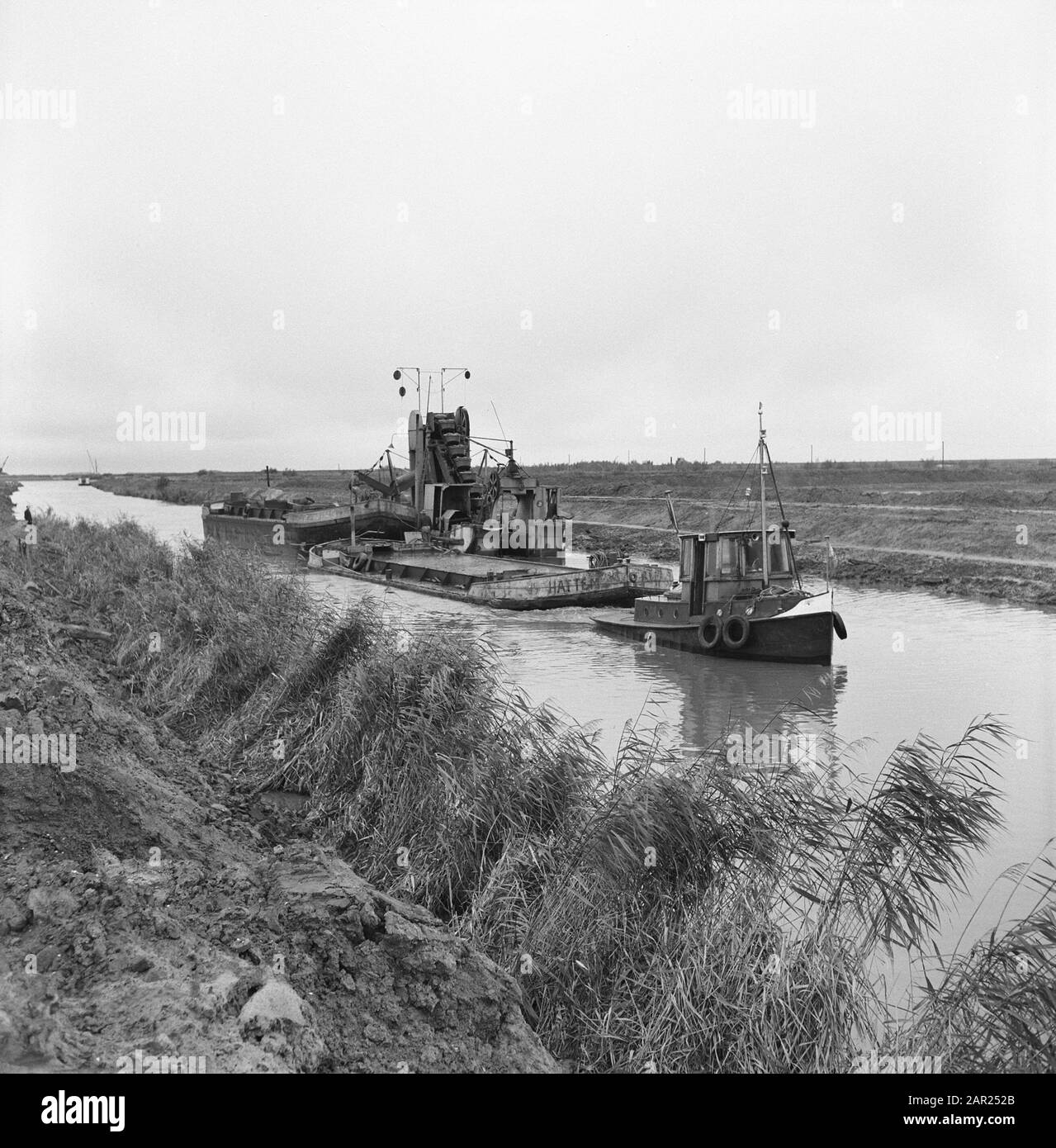 Port dredging Black and White Stock Photos & Images - Alamy