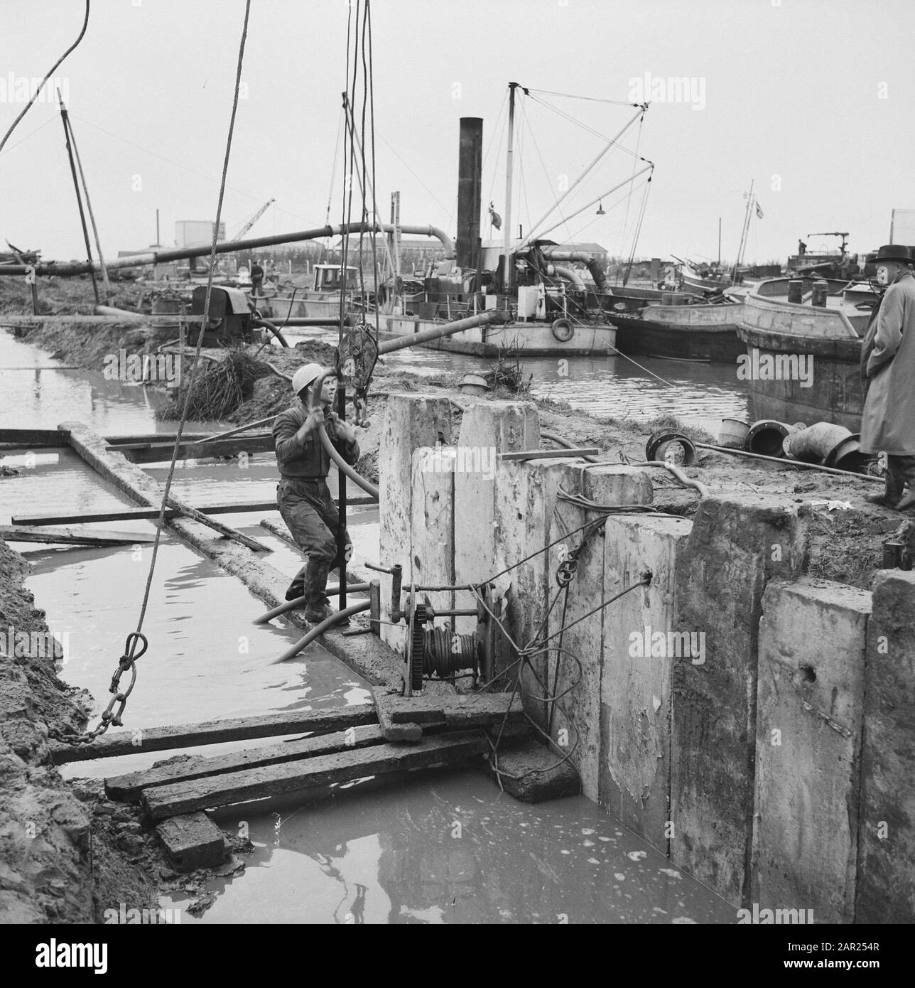 digging and improving canals, building bridges, improvements, port ...