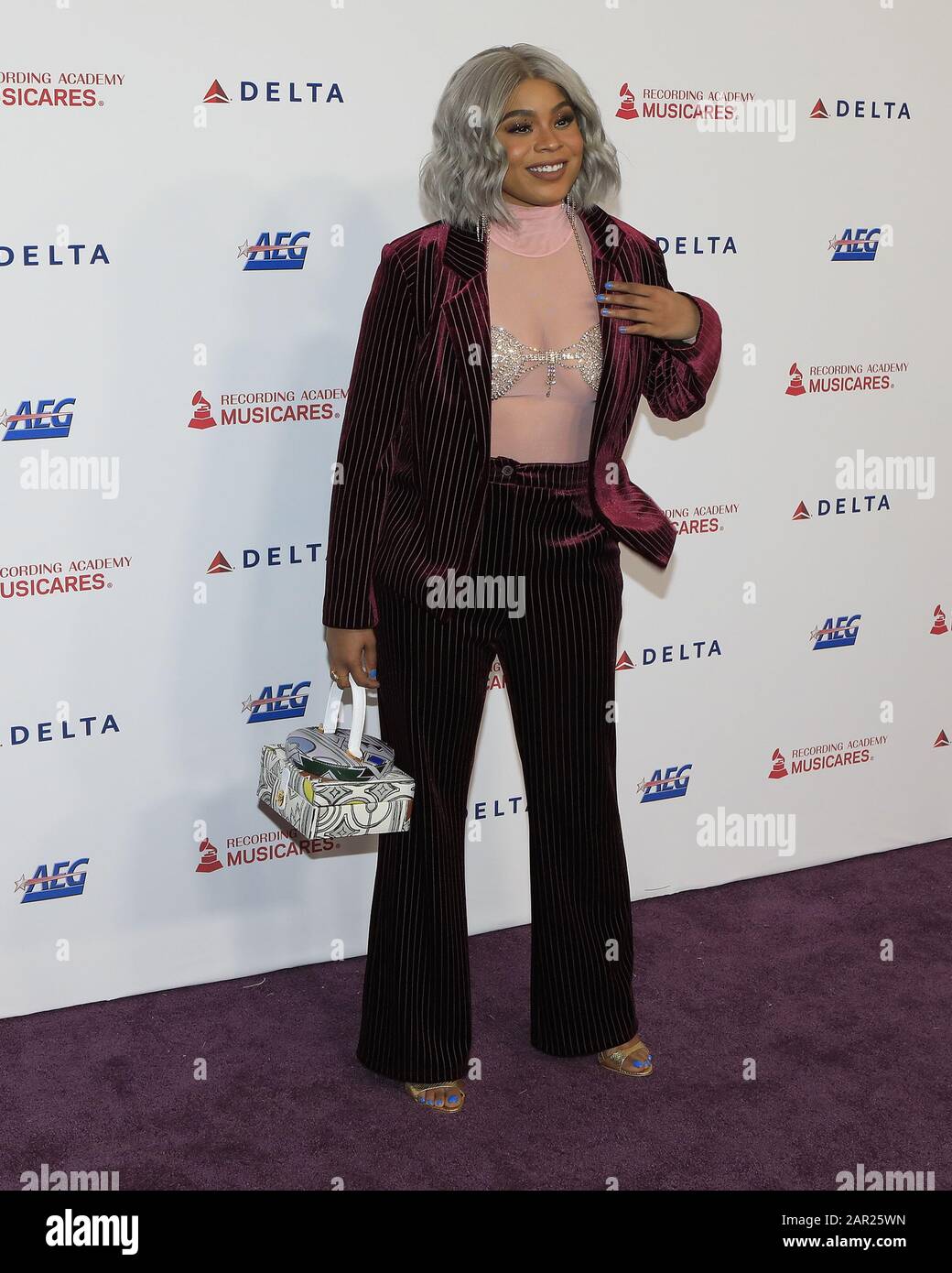 January 24, 2020, Los Angeles, CA, USA: LOS ANGELES - JAN 24: Tayla ...