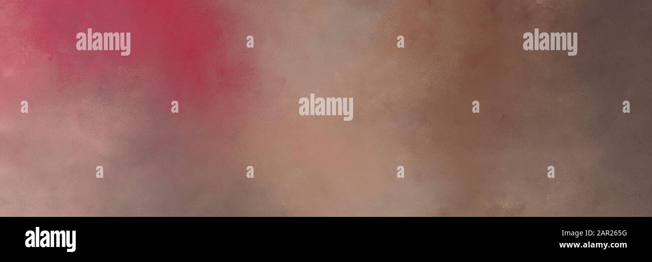 horizontal colorful distressed painting background texture with pastel ...