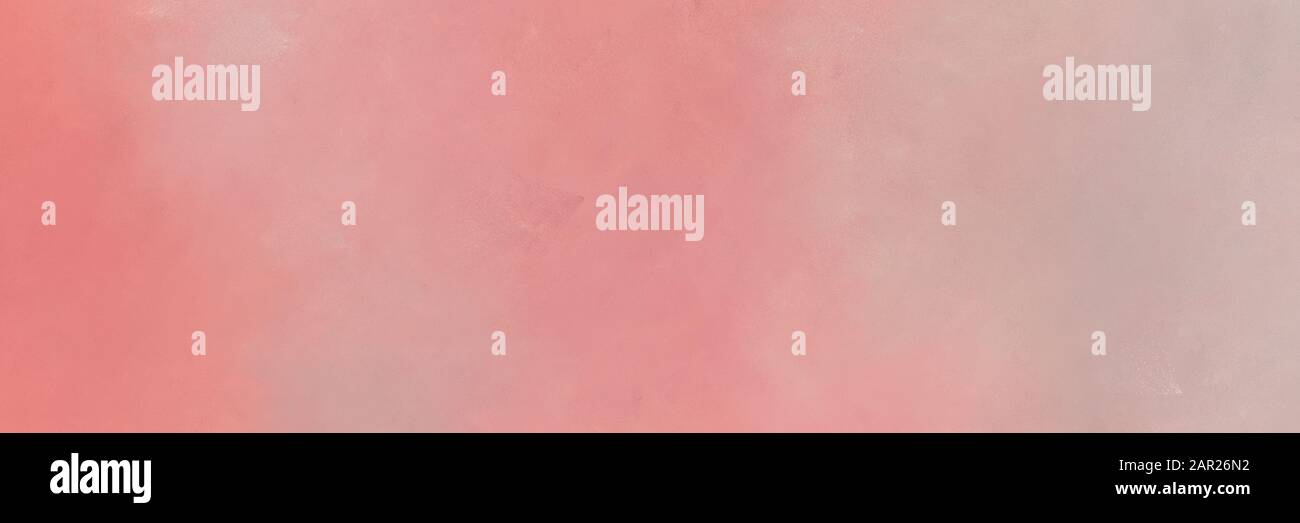 horizontal tan, silver and light coral colored vintage abstract painted ...