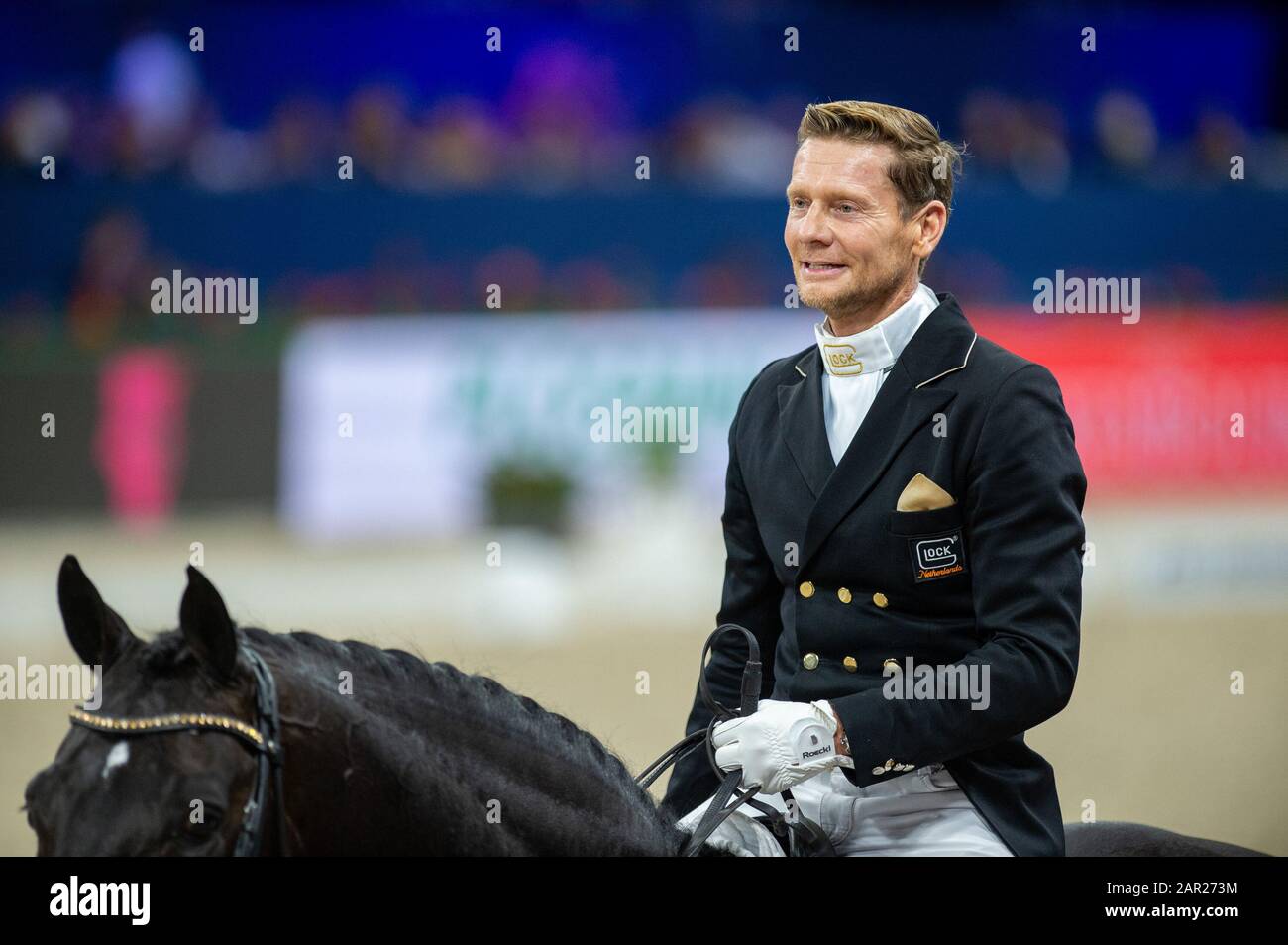 Amsterdam, Netherlands. 25th Jan 2020. Edward Gal of Netherlands riding ...