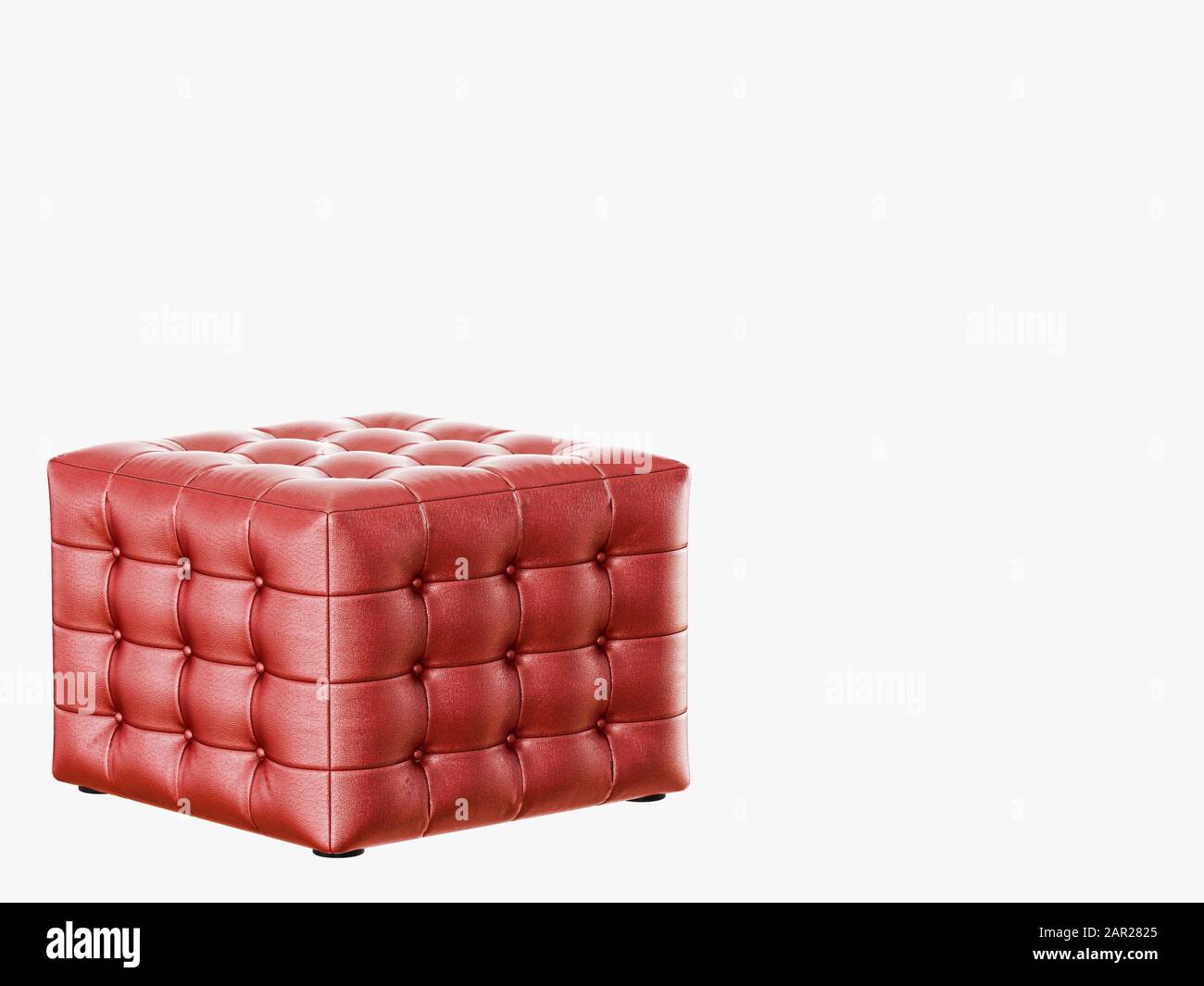 Render red leather texture hi-res stock photography and images - Alamy