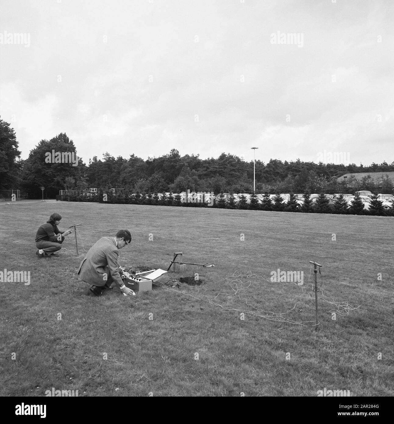 Impact soil testing Black and White Stock Photos & Images - Alamy