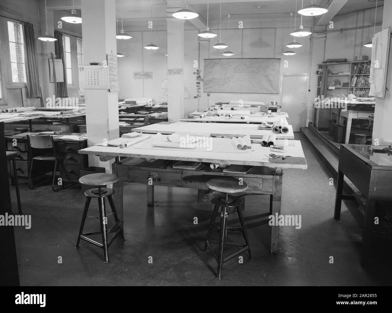 Technical drawing 1950s hi-res stock photography and images - Alamy