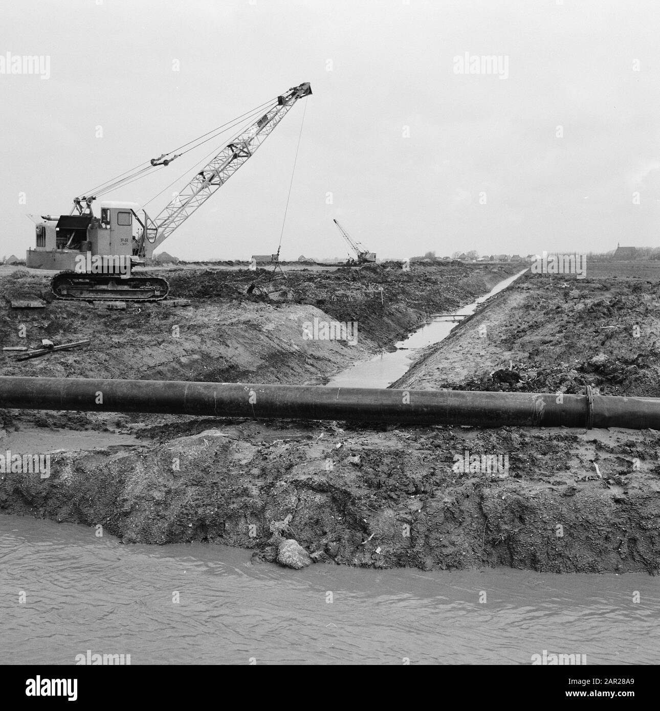 draglines, reed parcels, press tubes, sand suckers, swap subdivision nieuwepolder, p en h 155 ...