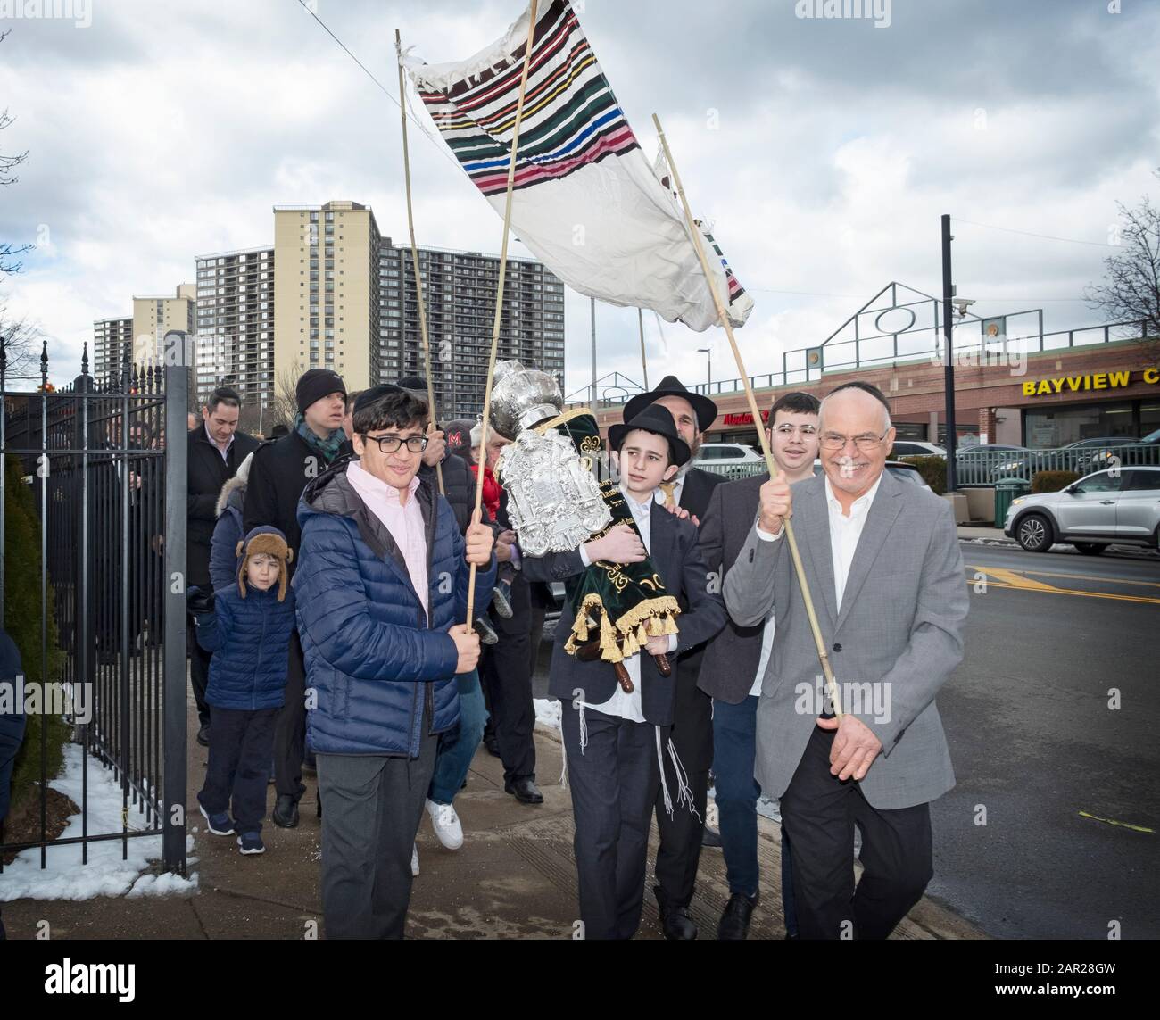 Celebration Of A New Sefer Torah High Resolution Stock Photography and ...