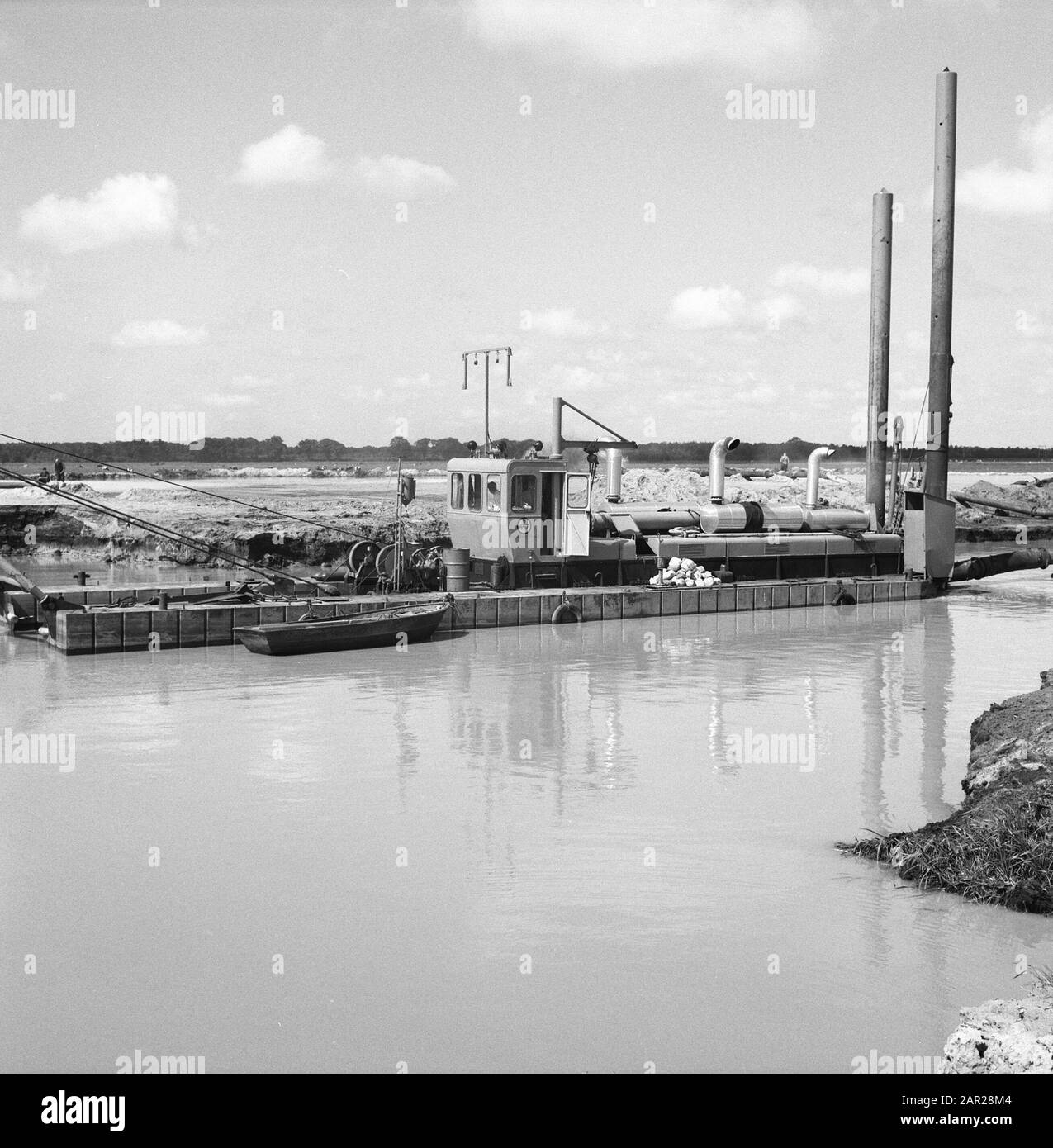 Channel installation Black and White Stock Photos & Images - Alamy