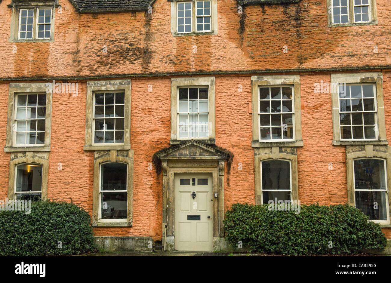 The Old Bank House High Street Corsham Wiltshire head on. Corsham is an ...