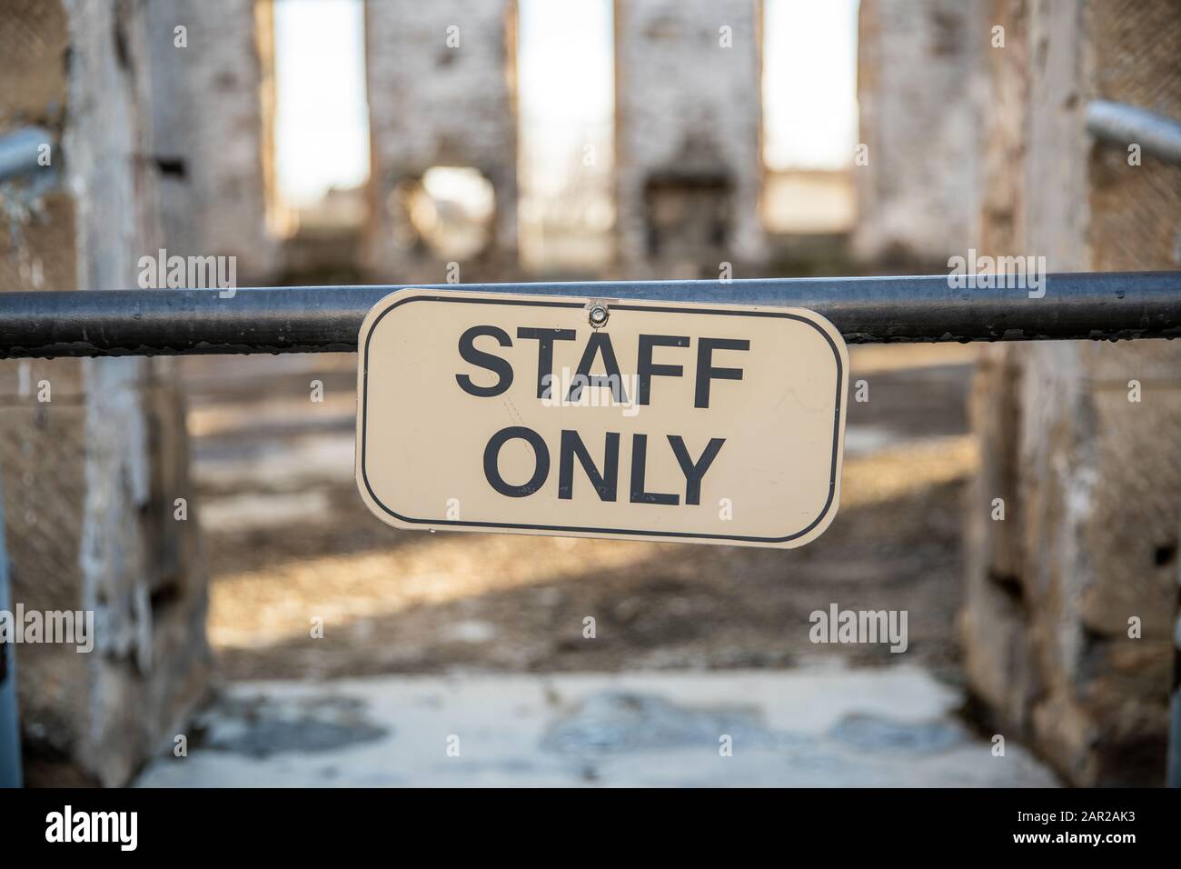 Staff only sign restricting access Stock Photo - Alamy Staff only sign restricting access Stock Photo - Alamy