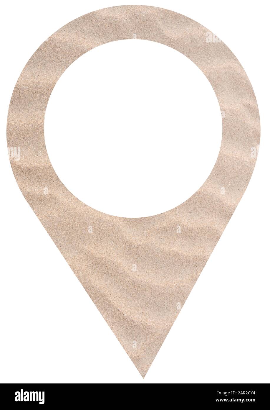 Sand map Cut Out Stock Images & Pictures - Alamy