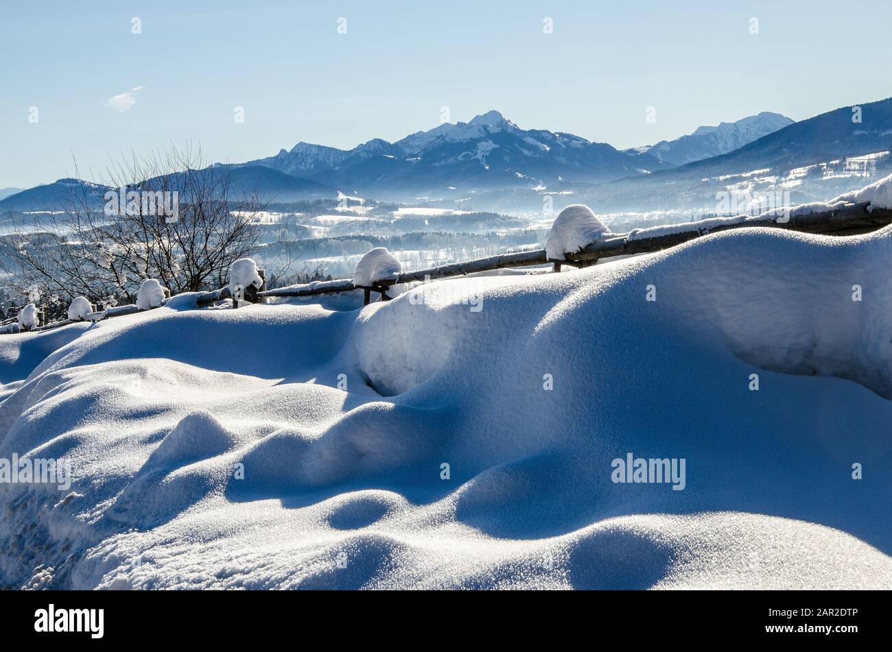 Deep winter on the taubenberg hi-res stock photography and images - Alamy
