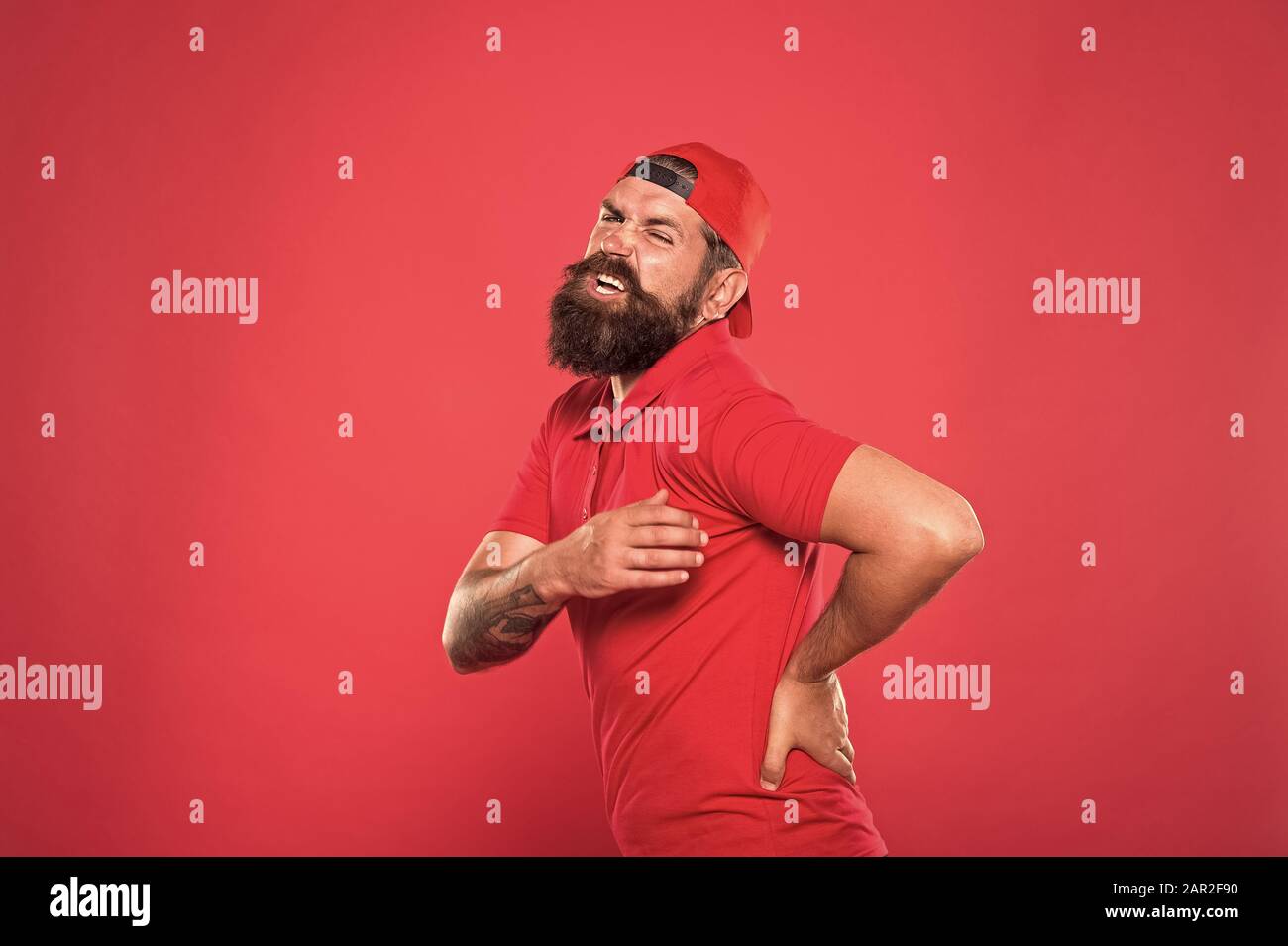 Back problems injury injuries hi-res stock photography and images - Alamy