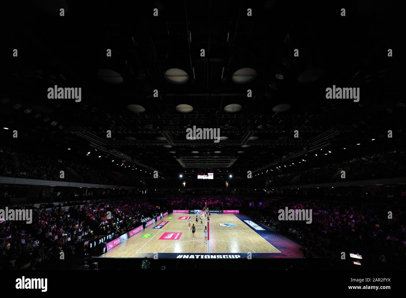A general view during Vitality Netball Nations Cup match at The Copper ...