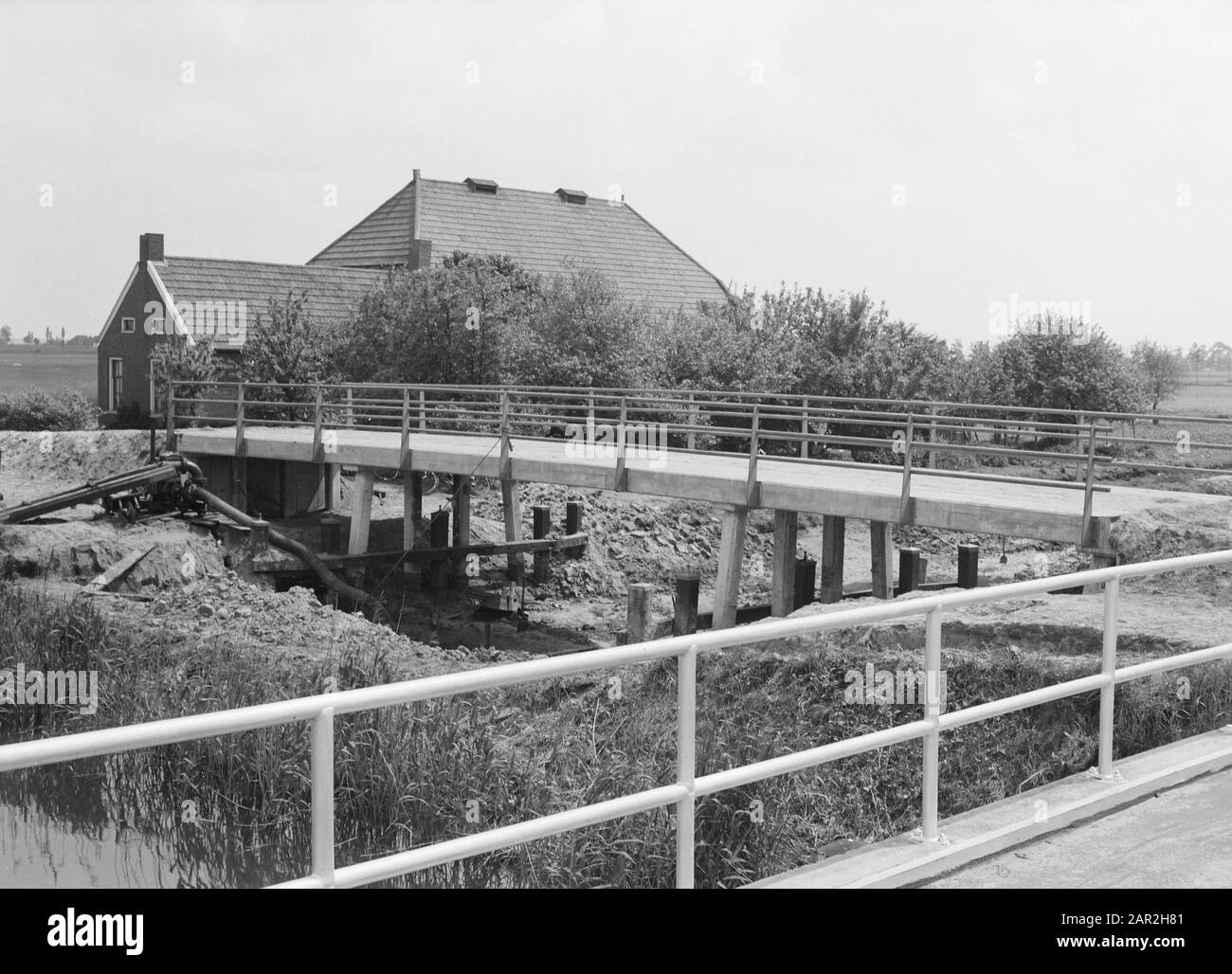 poldering and bemaling, bridges, water boards, farms Date: June 1954 ...