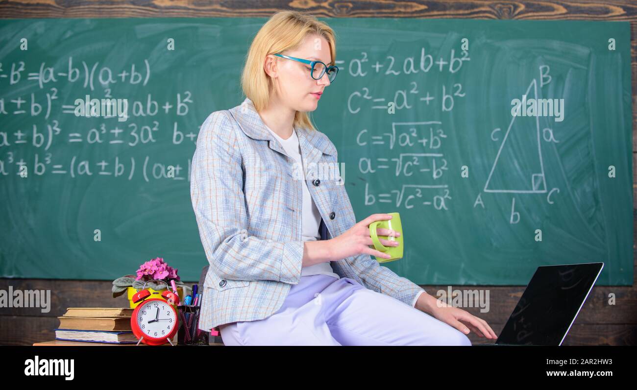 Take a minute break. Working conditions which prospective teachers must ...