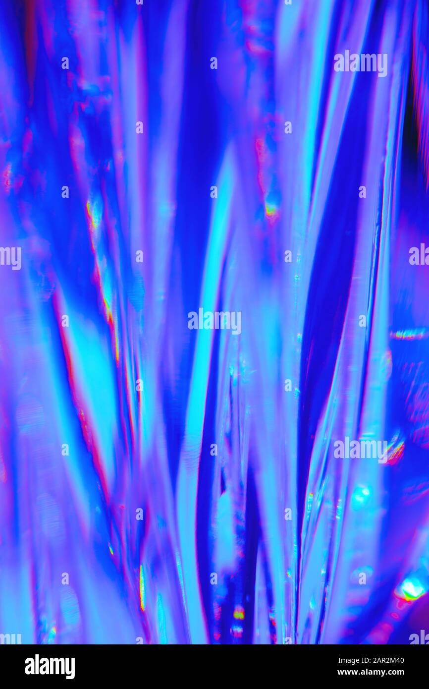 Wavy bright blue neon background hi-res stock photography and images ...
