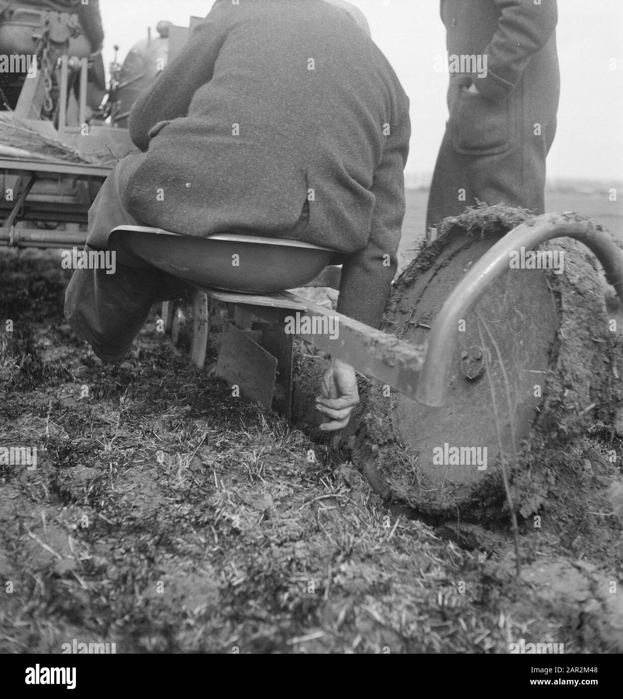 Agricultural process improvement Black and White Stock Photos & Images ...