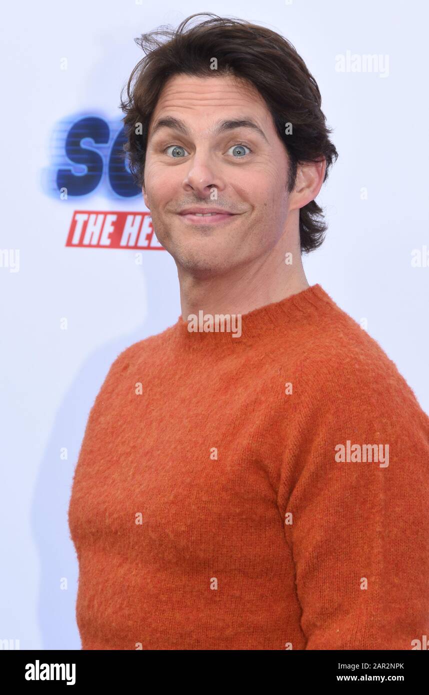 Los Angeles, California, USA 25th January 2020 Actor James Marsden ...