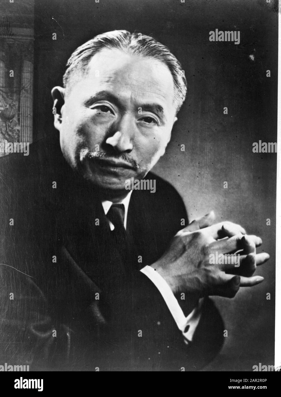 Vi Kyuin Wellington Koo [Chinese-Taiwanese politician, diplomat and ...