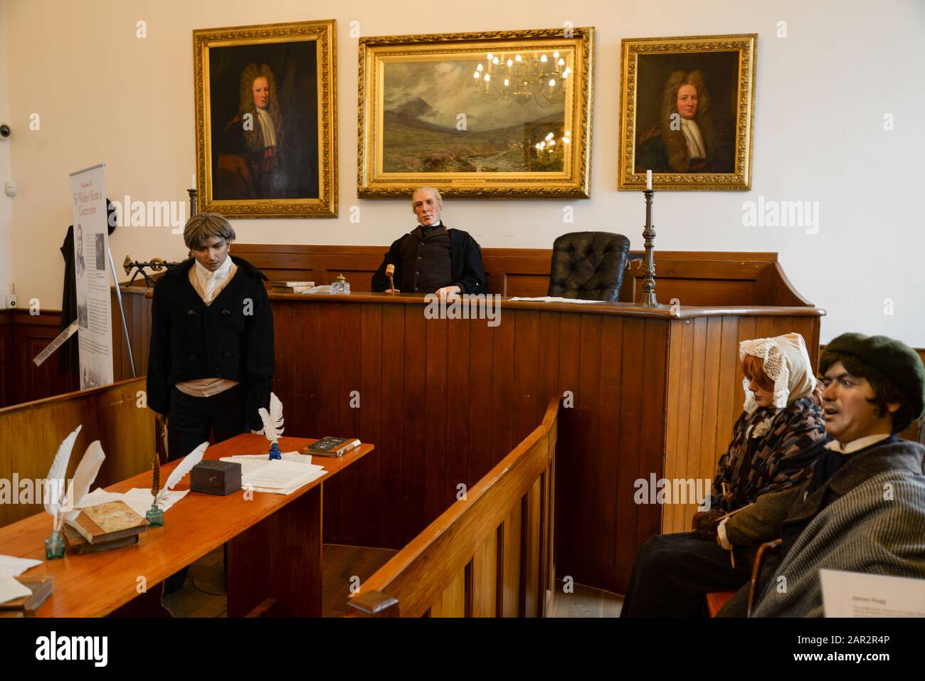 Sir Walter Scott's Courtroom is one of our direct links to the great ...