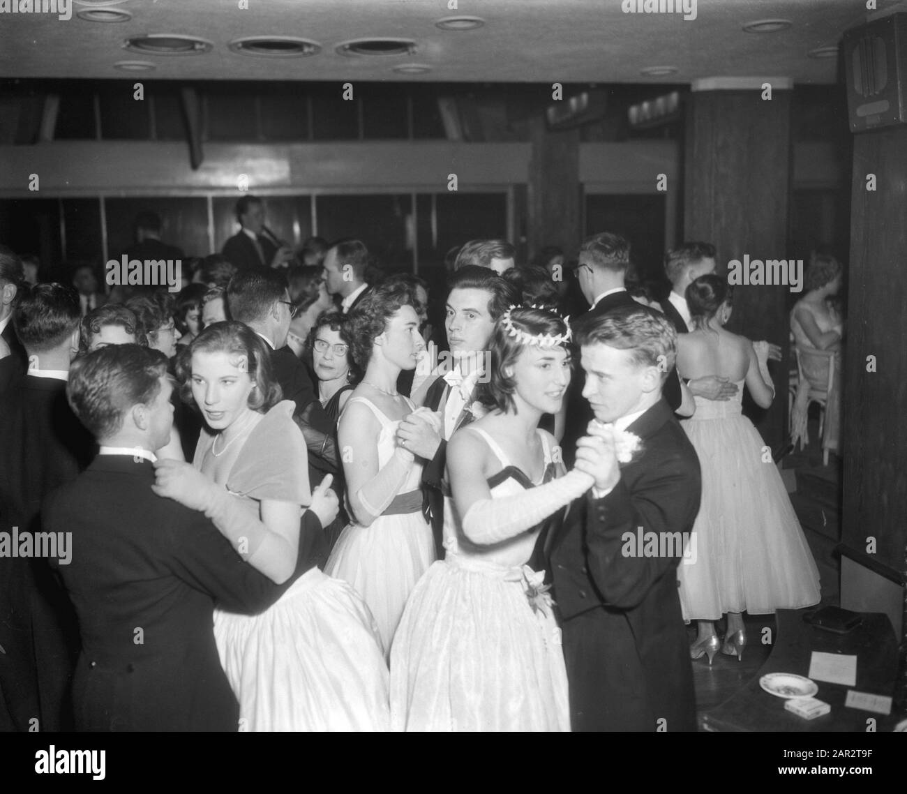 Student ball in Hamdorf at Laren by John Thoma Date: March 1, 1958 ...