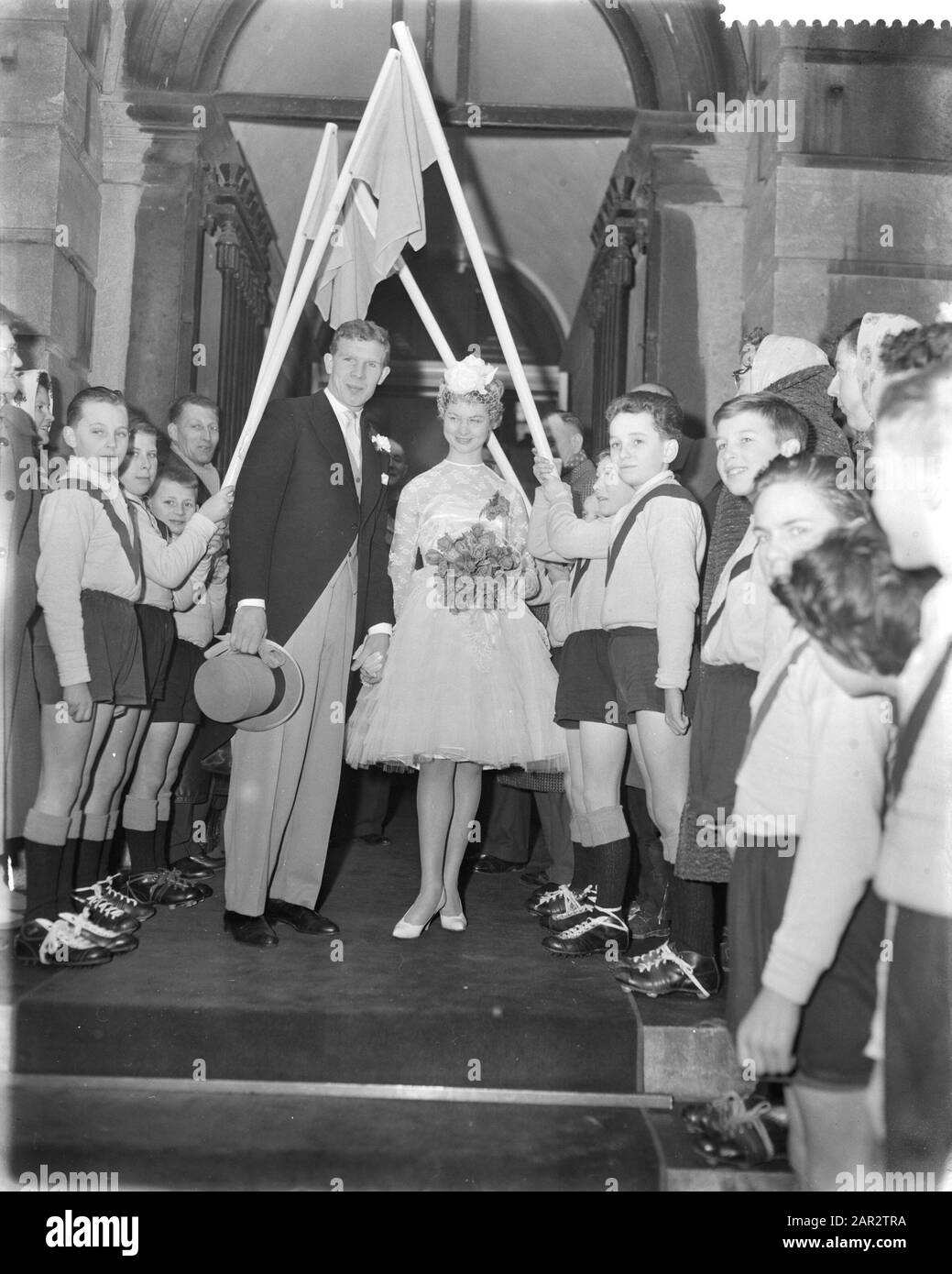 Marriage DOS footballer Hans Kraay and Lia van Hamersveld Date ...