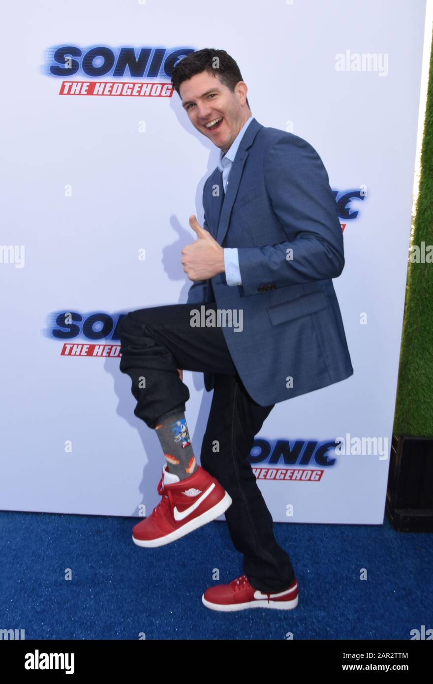 Los Angeles, California, USA 25th January 2020 Director Jeff Fowler ...