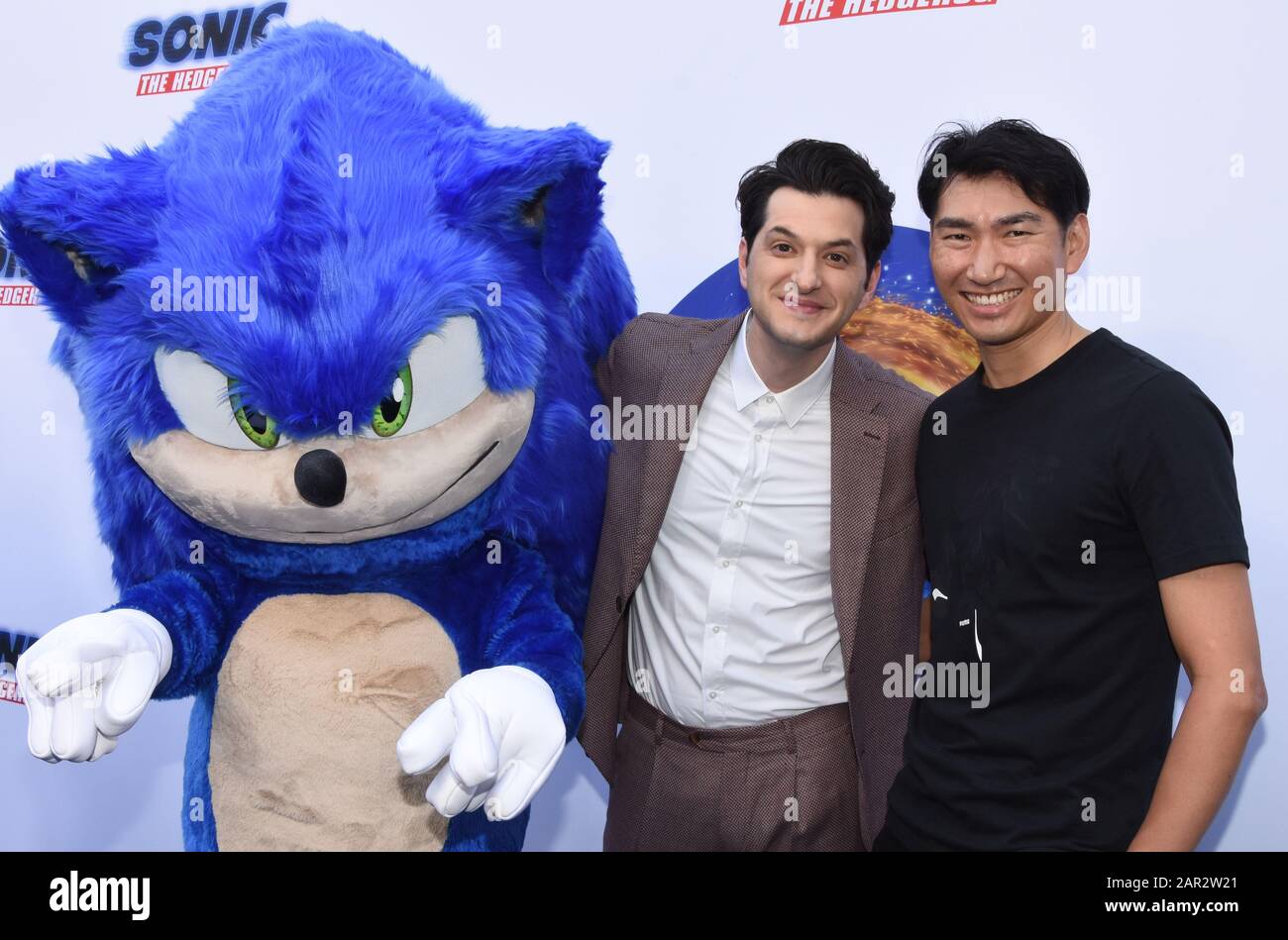 Los Angeles, California, USA 25th January 2020 Actor Ben Schwartz and ...
