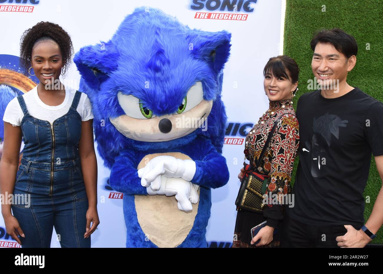 Los Angeles, California, USA 25th January 2020 Actress Tika Sumpter and ...