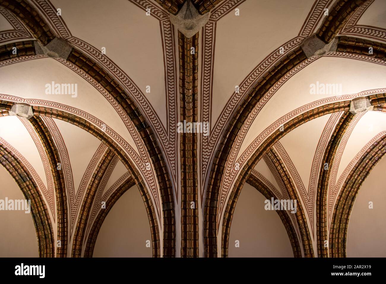 church with geometric curves and details Stock Photo - Alamy