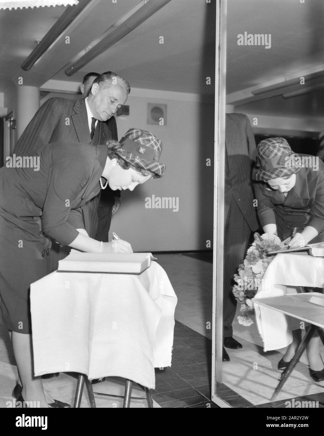 Princess Beatrix attends the Poliomylitis. Princess Beatrix takes ...