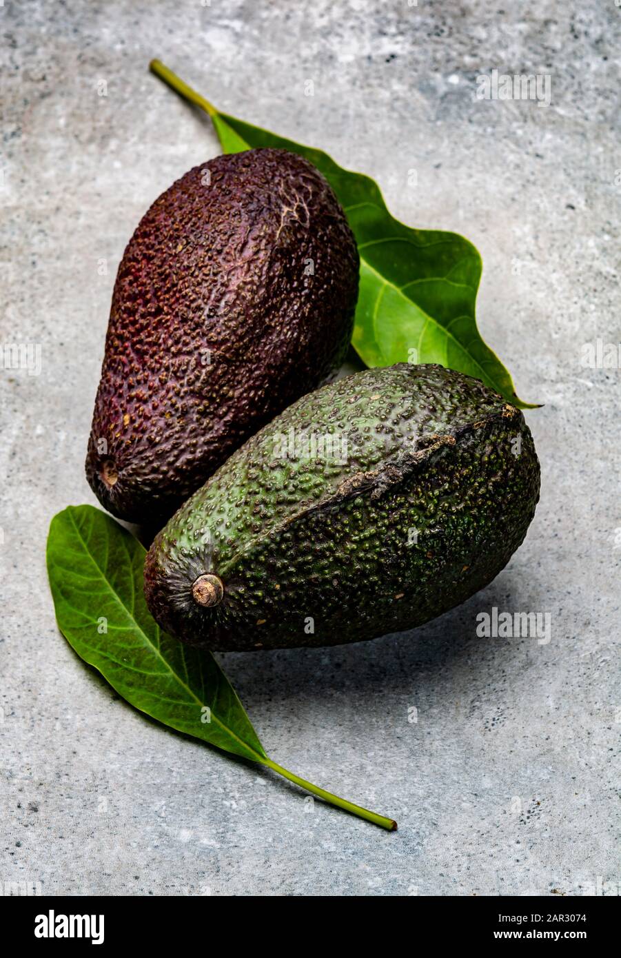 New harvest of fresh ripe hass avocado close up Stock Photo - Alamy