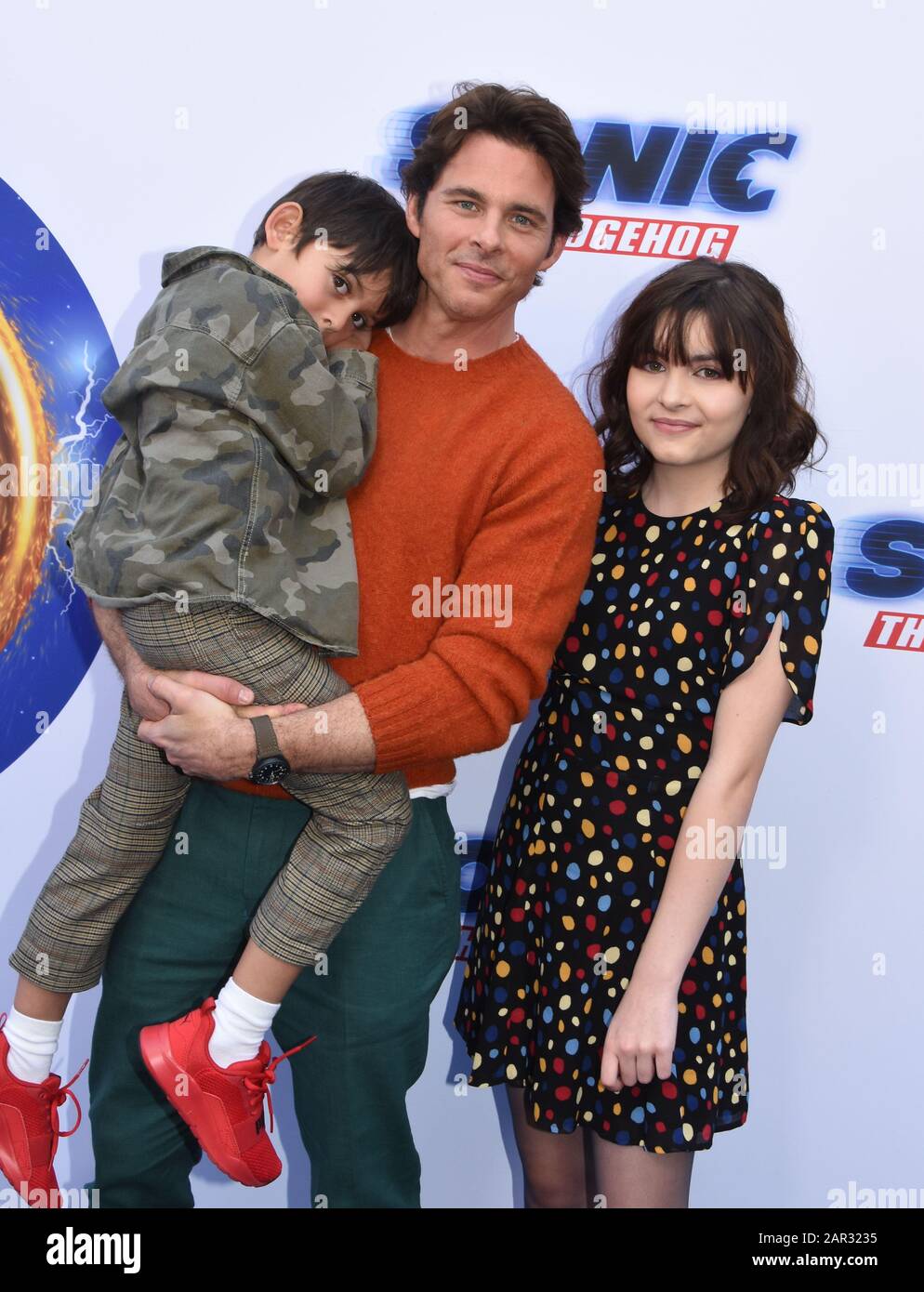 James Marsden And Kids