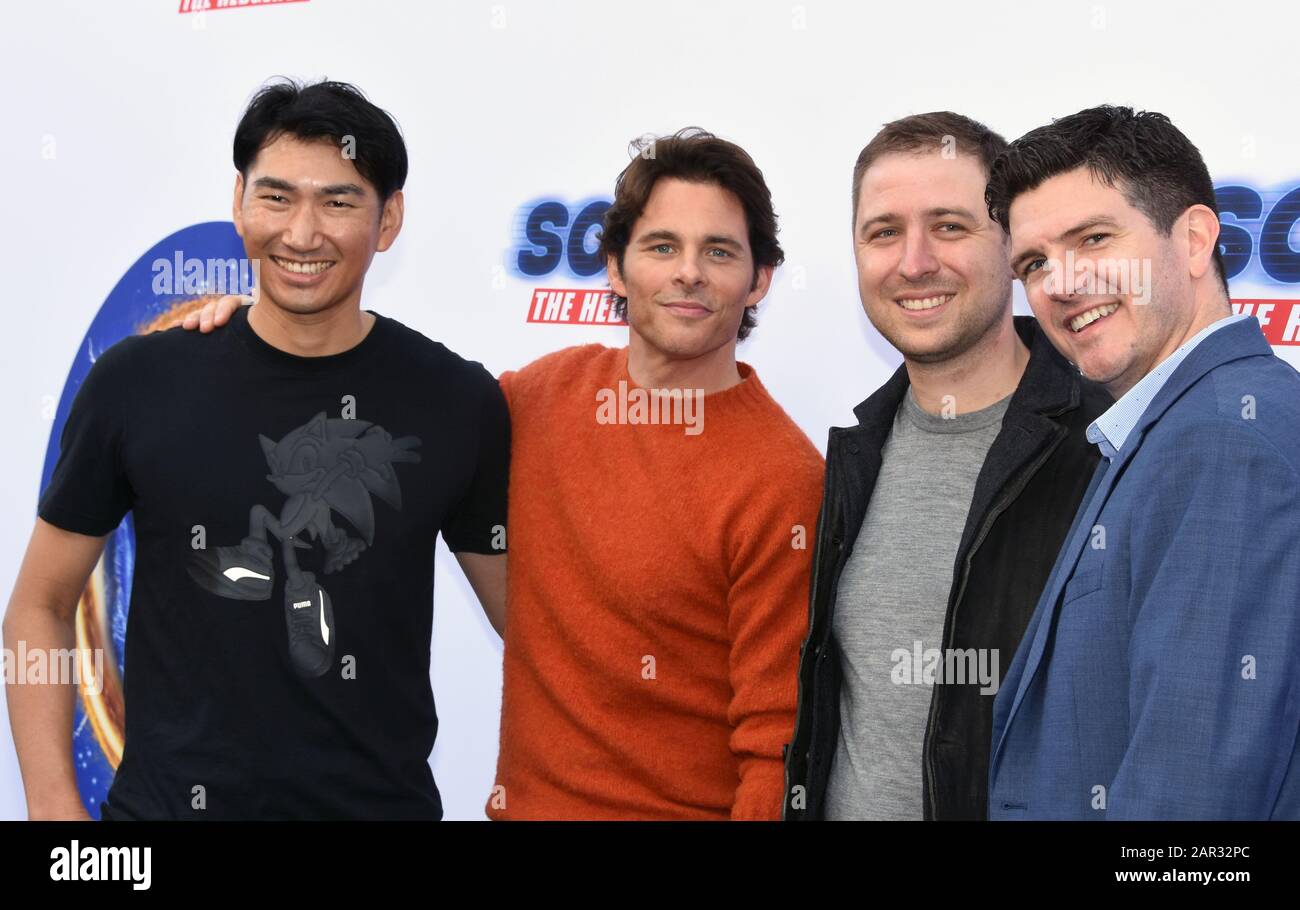 Los Angeles, California, USA 25th January 2020 (L-R) SEGA CEO Haruki ...