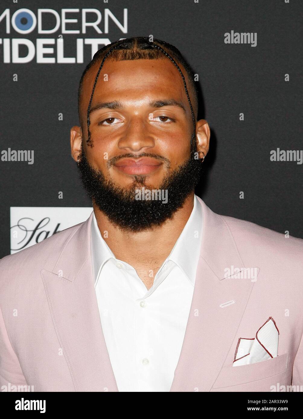 LOS ANGELES, CALIFORNIA - JANUARY 25: Gabriel Davis attends 2020 Roc ...