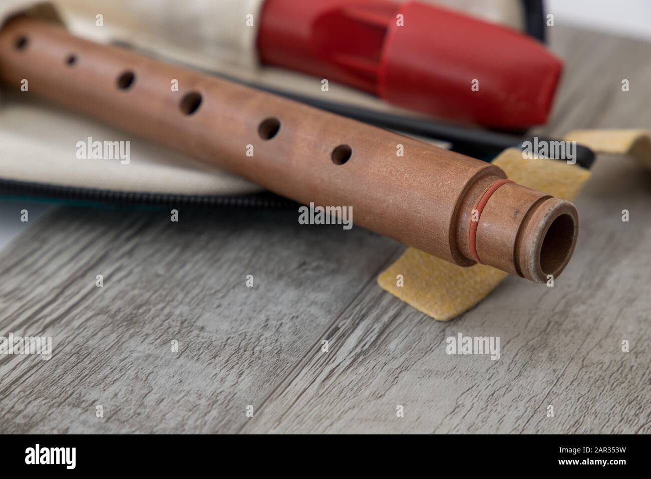 Recorder musical instrument hi-res stock photography and images - Alamy