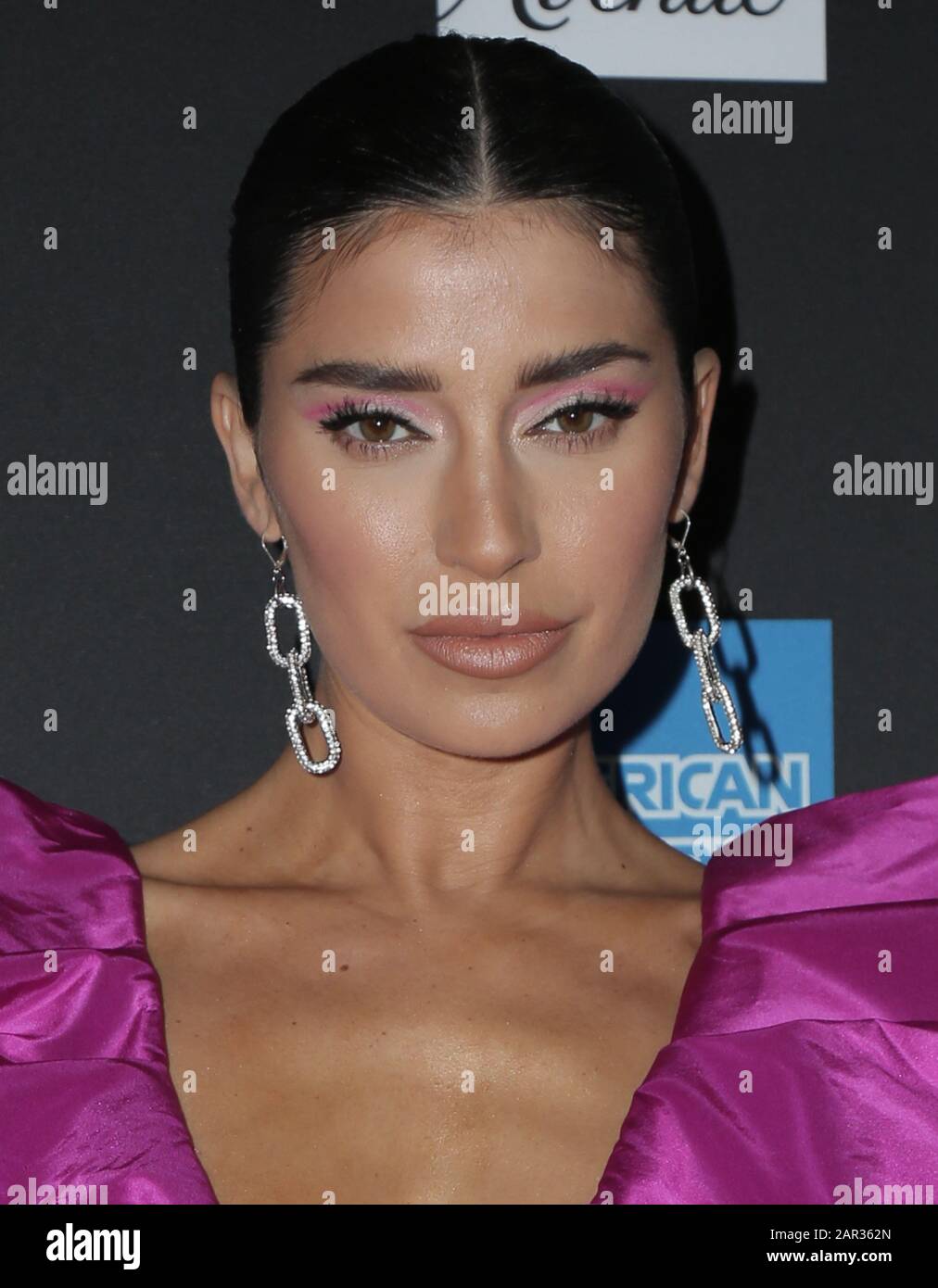 Nicole Williams walking the red carpet at the 2020 Roc Nation "THE ...