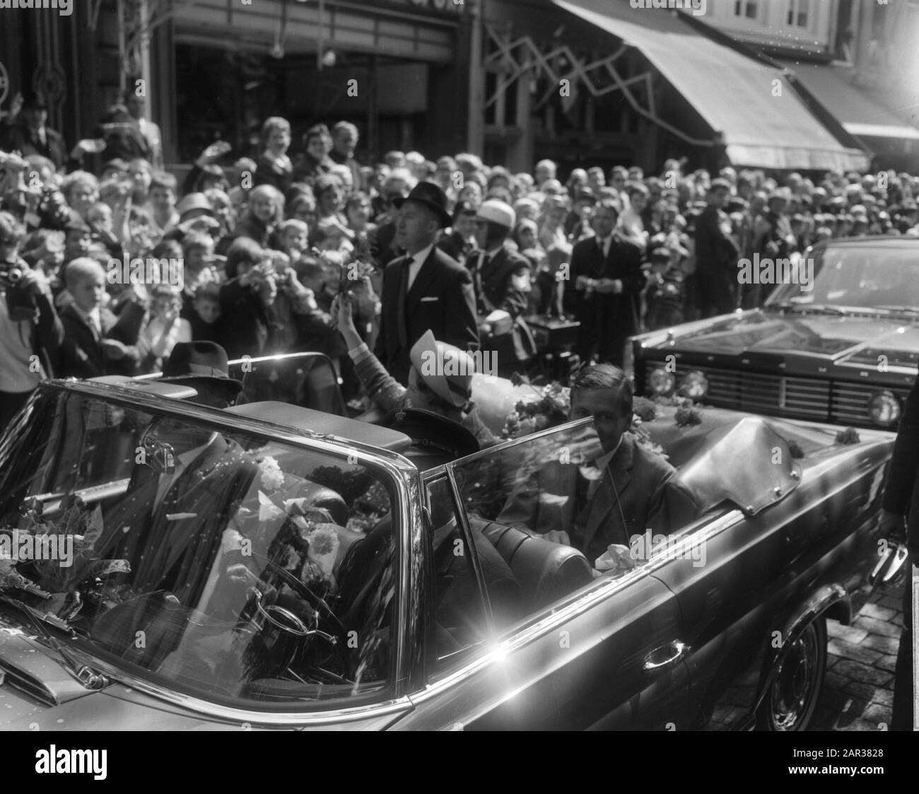 Princess Beatrix and Claus visited Maastricht Date: September 10, 1965 ...