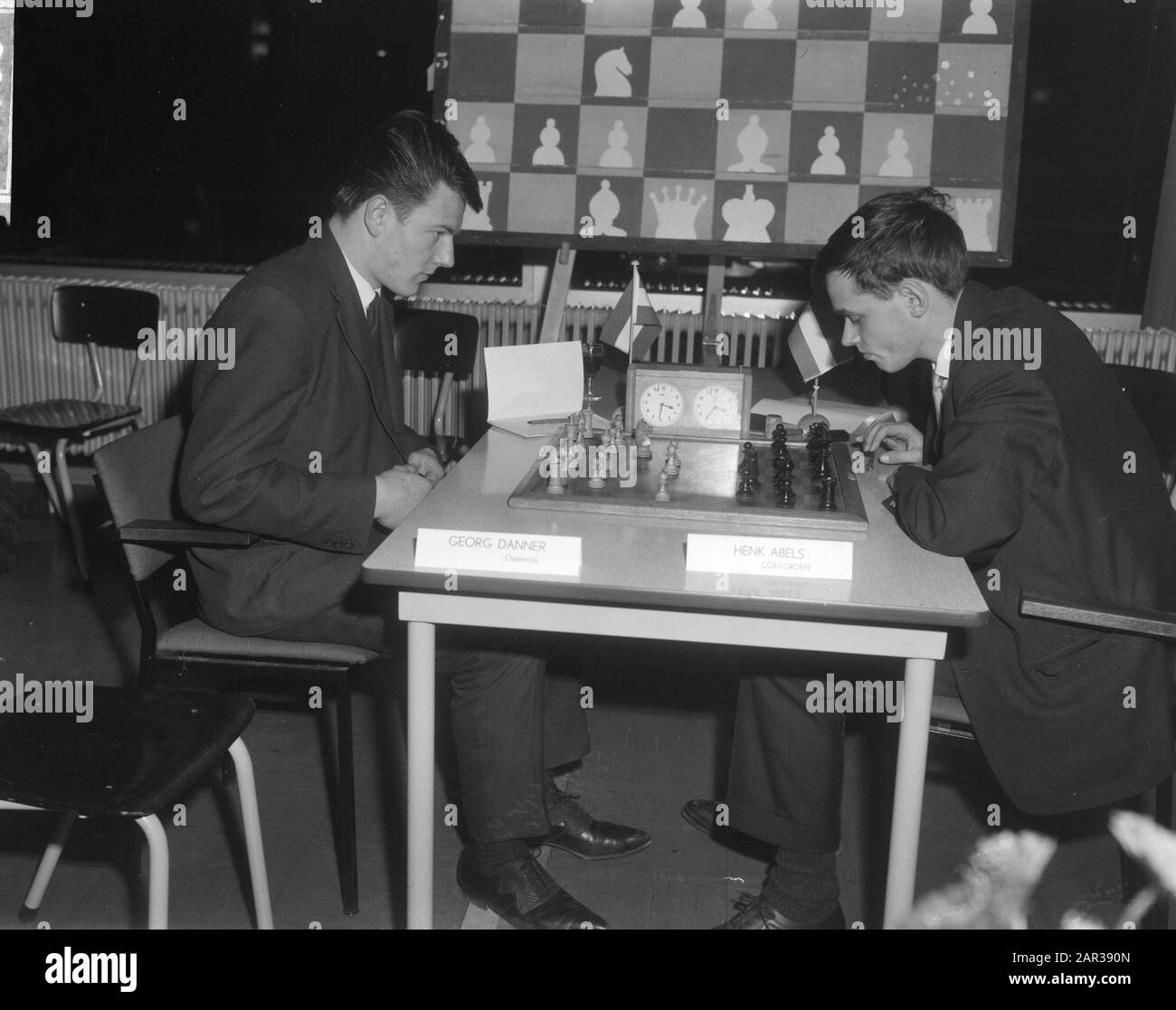 International Youth Chess Tournament in Groningen, Georg Danner ...