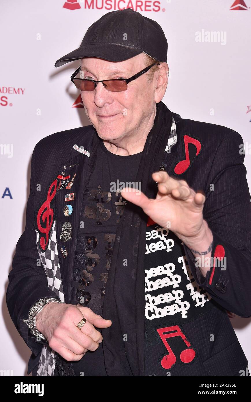 LOS ANGELES, CA - JANUARY 24: Rick Nielsen of Cheap Trick attends the ...