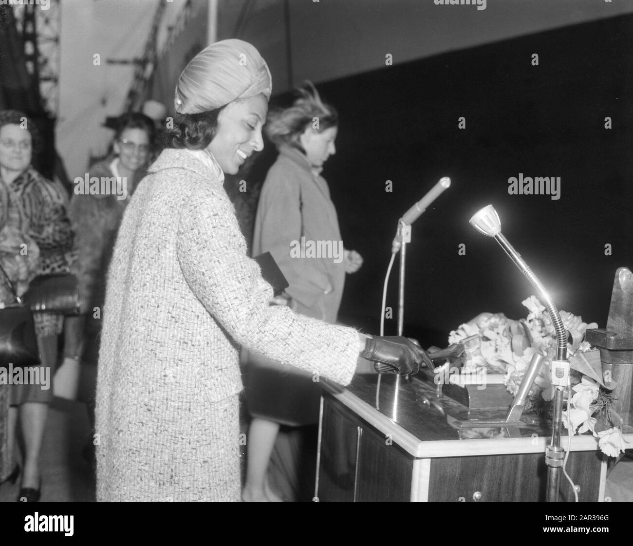 Princess Ruth Desta, the granddaughter of the emperor of Ehtiopia ...