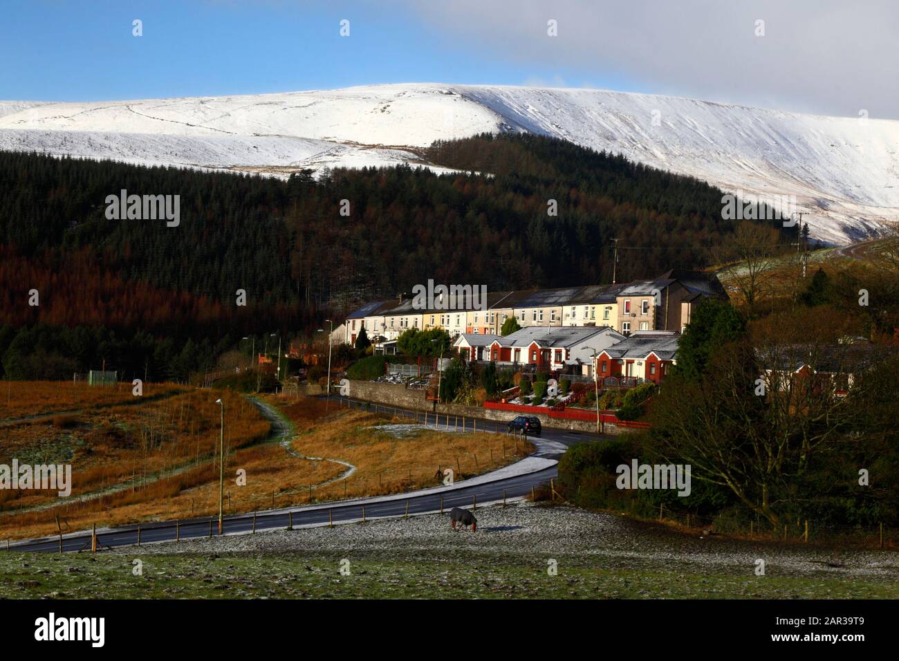 Ogmore main road hi-res stock photography and images - Alamy