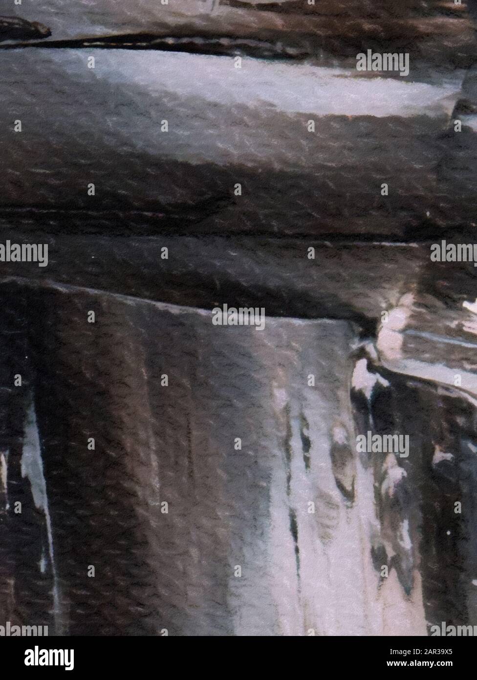 Original abstract painting at canvas. Mixed media pattern. Hand drawn ...