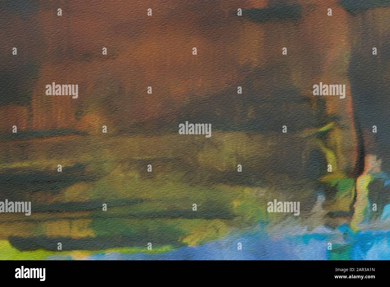 Original abstract painting at canvas. Mixed media pattern. Hand drawn ...