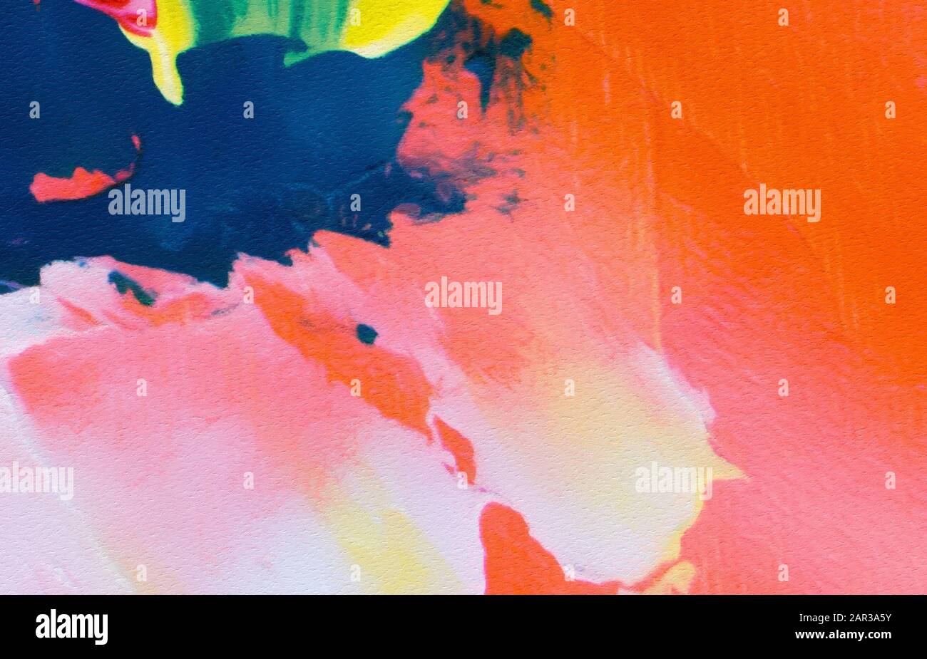 Original abstract painting at canvas. Mixed media pattern. Hand drawn ...