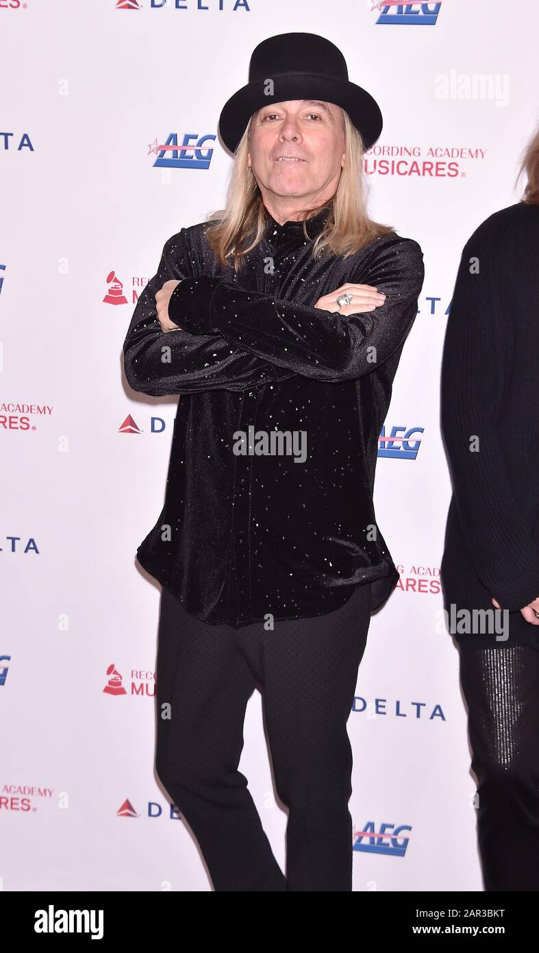 LOS ANGELES, CA - JANUARY 24: Robin Zander attends the 2020 MusiCares ...